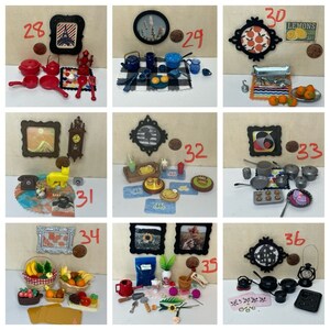 DOLLHOUSE ACCESSORIES SETS 1:12 Scale - Etsy