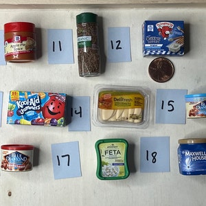 Mini Brands FOOD SERIES 2! - Etsy