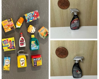 Mini Brands Magnets. Mini Food. Doll House Miniature. Tiny Food. Small ...