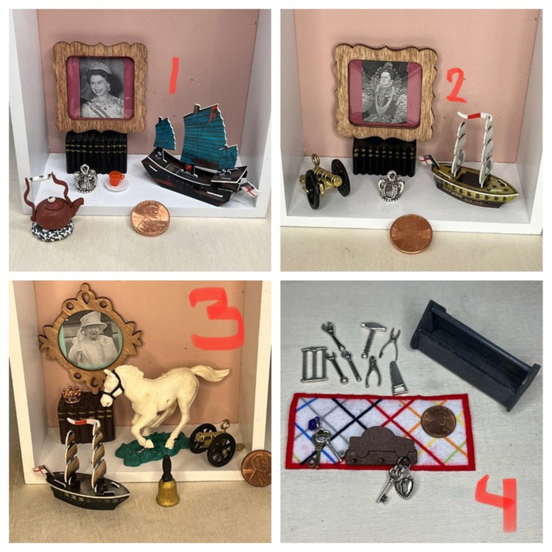DOLLHOUSE ACCESSORIES SETS 1:12 Scale - Etsy