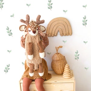 Falling Leaves Wall Stickers, Boho Leaves Wall Decals, Nature Wall ...