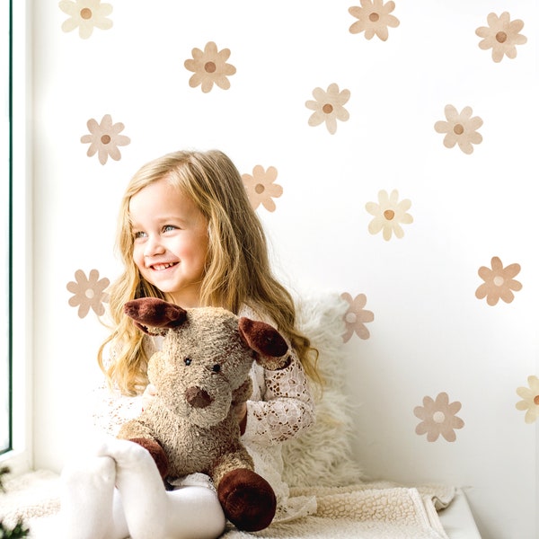 Flower Wall Decals - Etsy