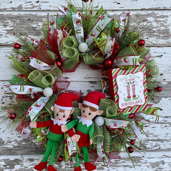 Elf Wreath - Etsy
