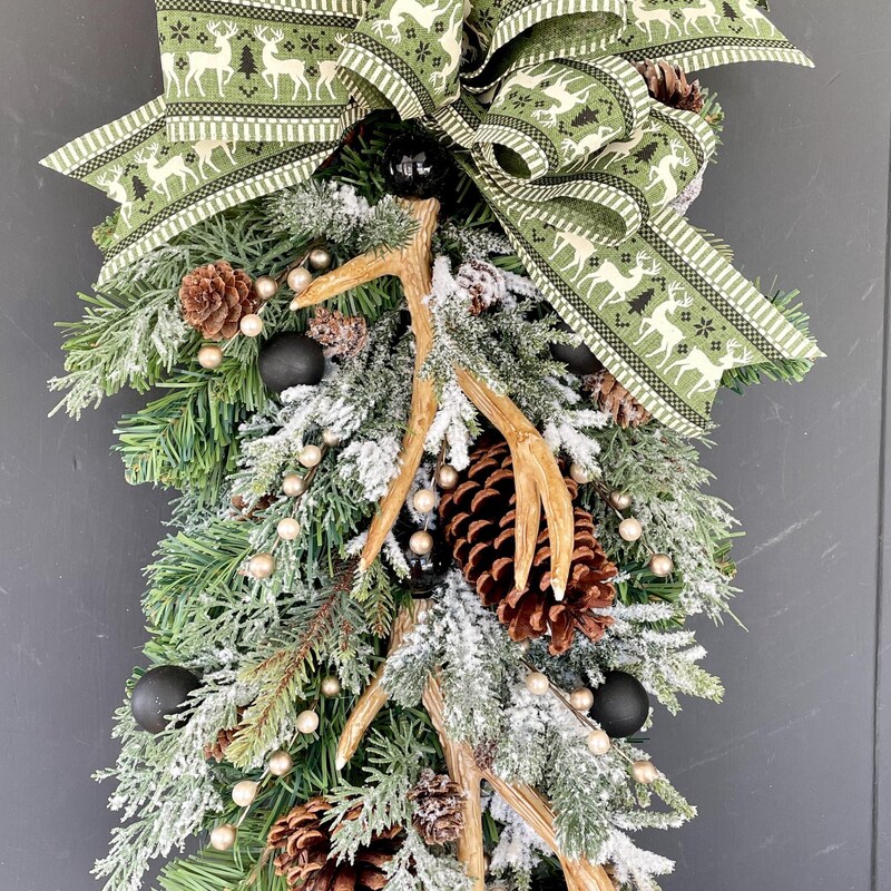 Horizontal Christmas Swag - Etsy