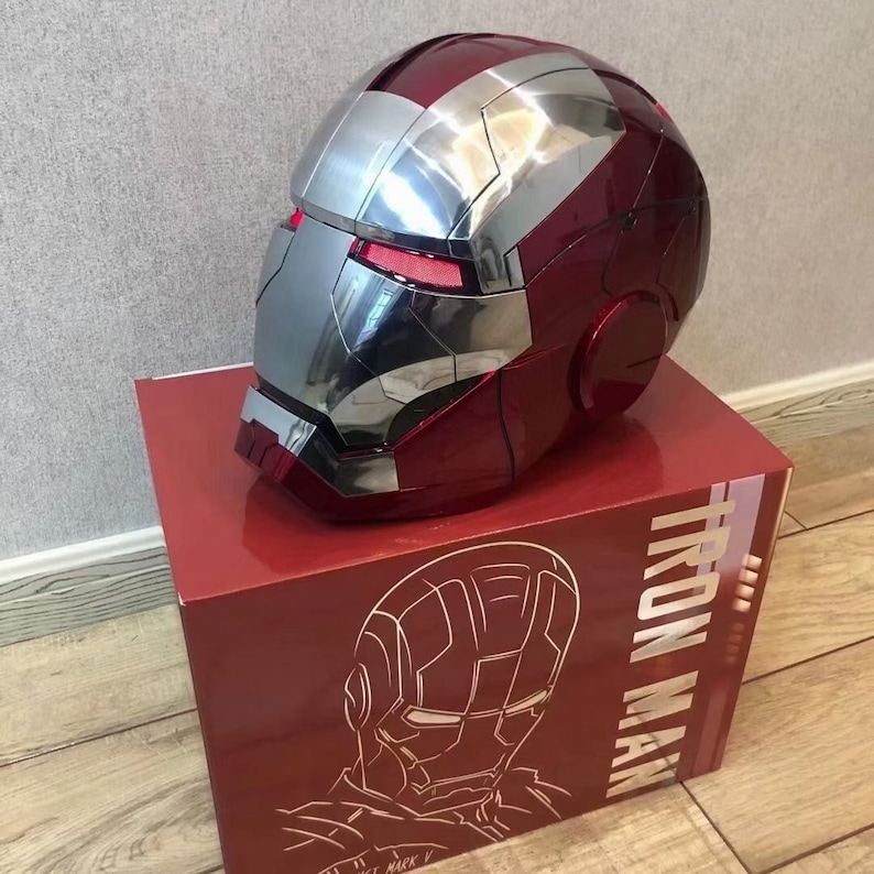 Iron Man Mk5 Helmet Mask Wearable Iron Man Helmet Iron Man - Etsy