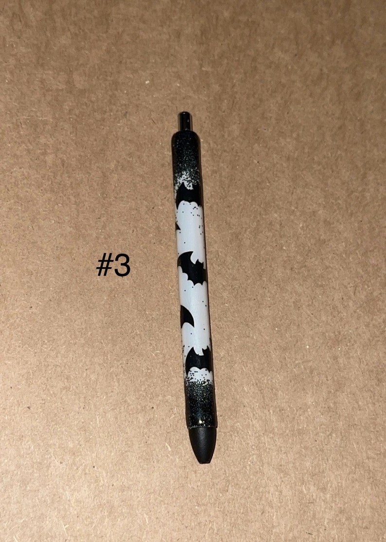 Halloween Pens ~ Glitter Pens ~ Spooky Pens ~ Gift Ideas - Etsy