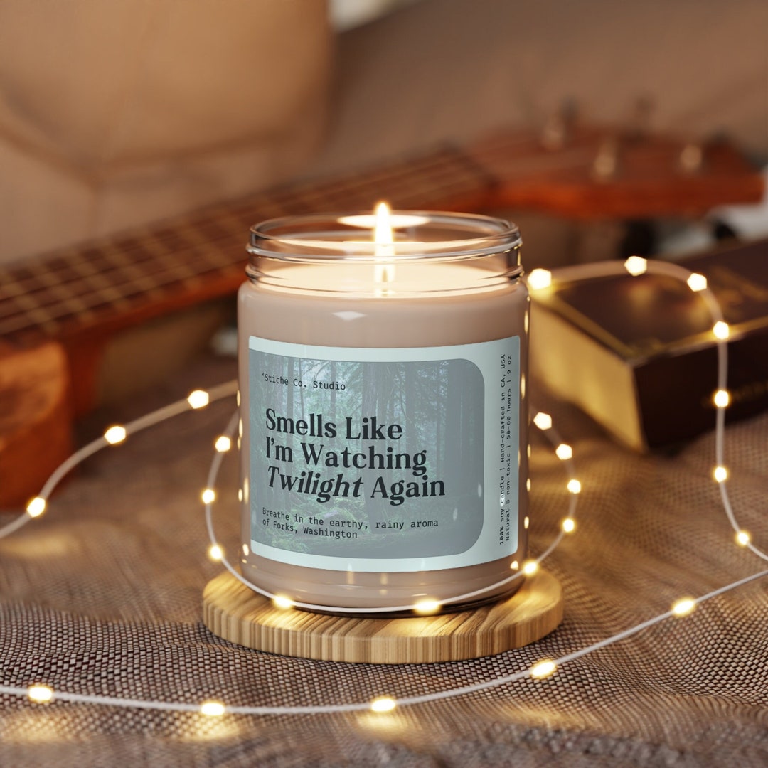 Twilight Soy Candle, Edward Cullen Candle, Bella Swan, Smells Like ...