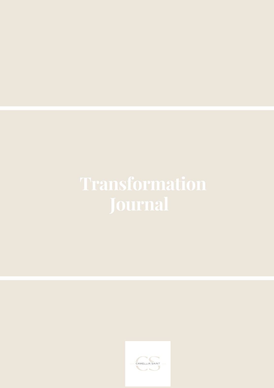 Transformation Journal *digital* - Etsy