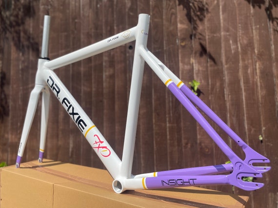 White Aqua Colored Fixie