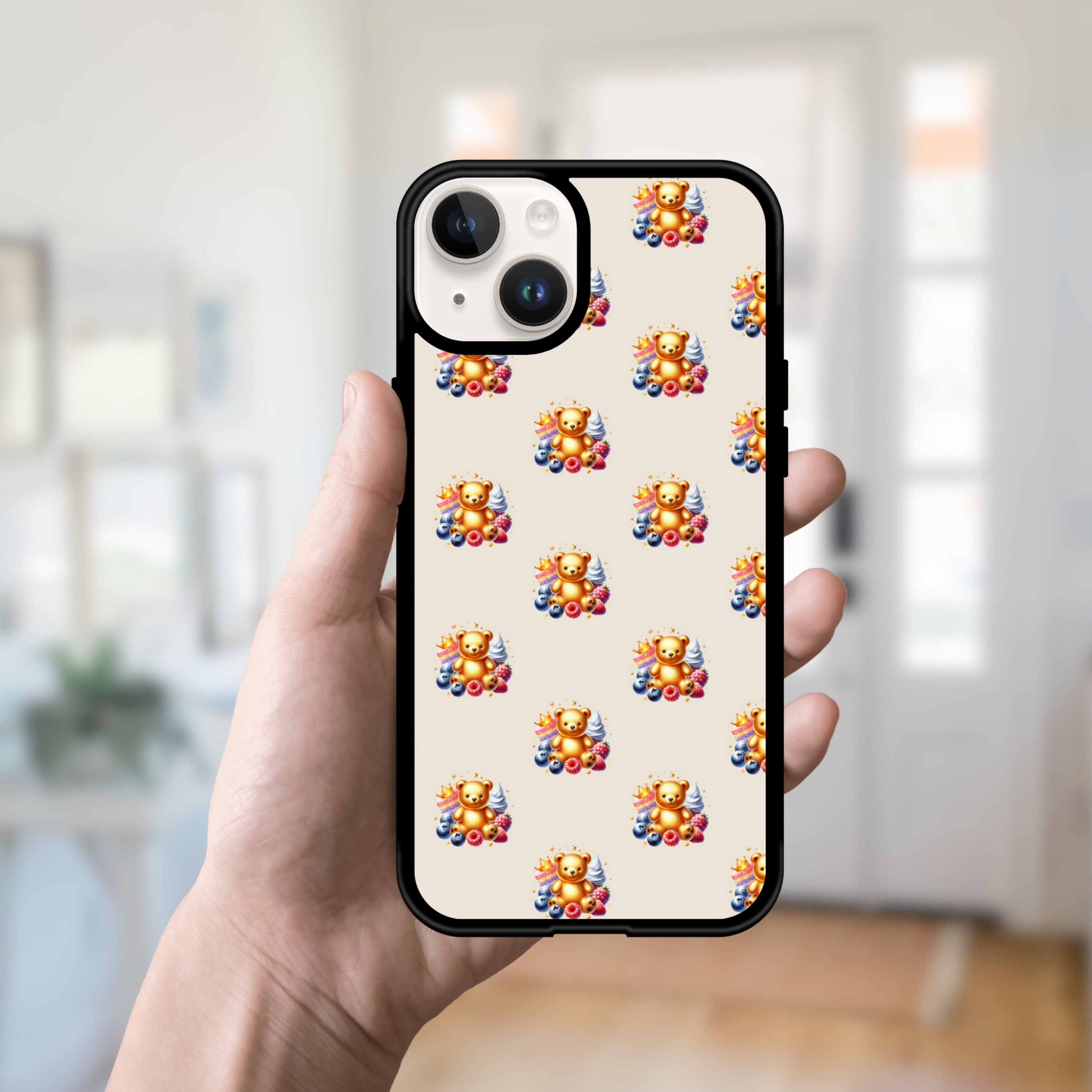 Sweet Indulgence Dessert Gummy Bear Phone Case for iPhone 15/14/13 ...