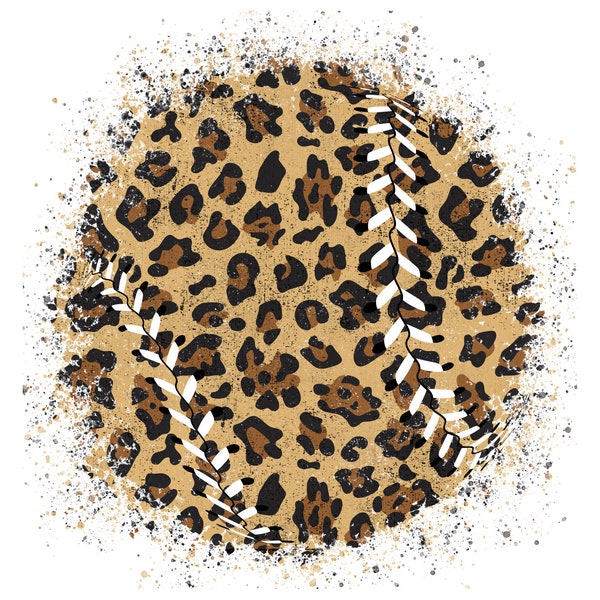 Baseball Cheetah - Etsy