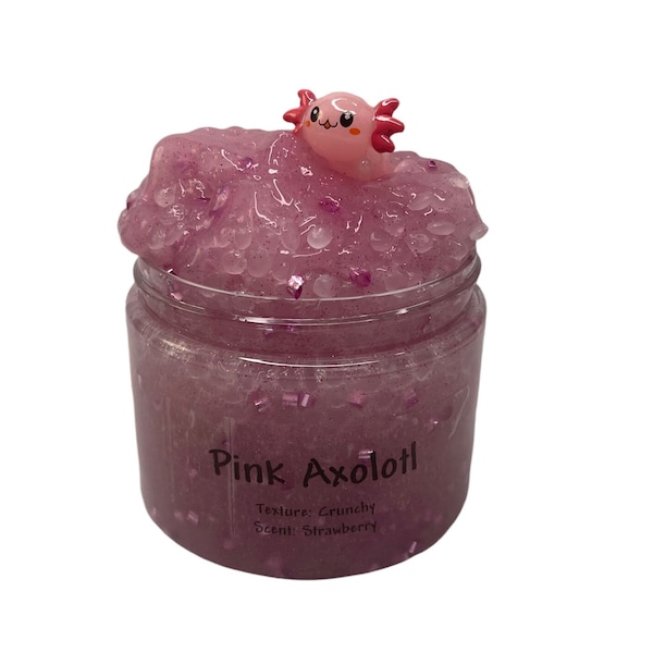 Axolotl Slime - Etsy
