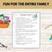 January Trivia Printable Game, Winter Word Game, Winter Home School ...