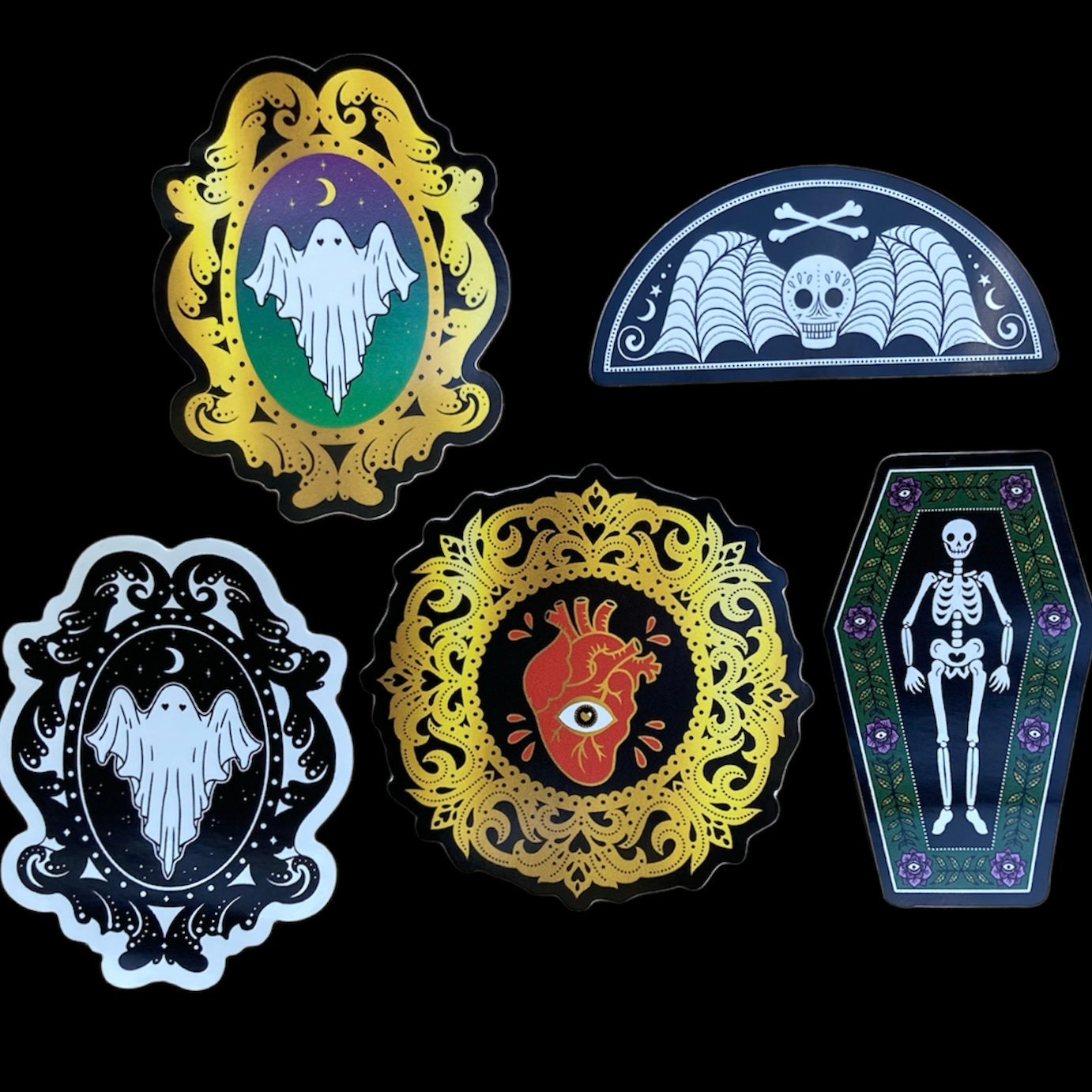 Memento Mori Sticker Pack Death & Mourning Water Proof Vinyl Stickers ...