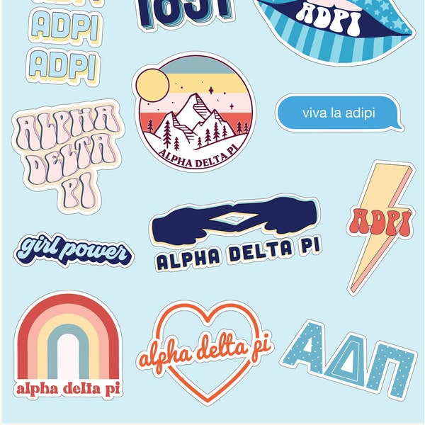 Alpha Delta Pi - Etsy