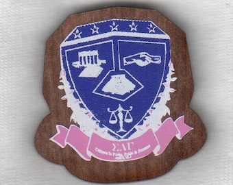 SLG Sigma Lambda Gamma Crest Sticker - Etsy