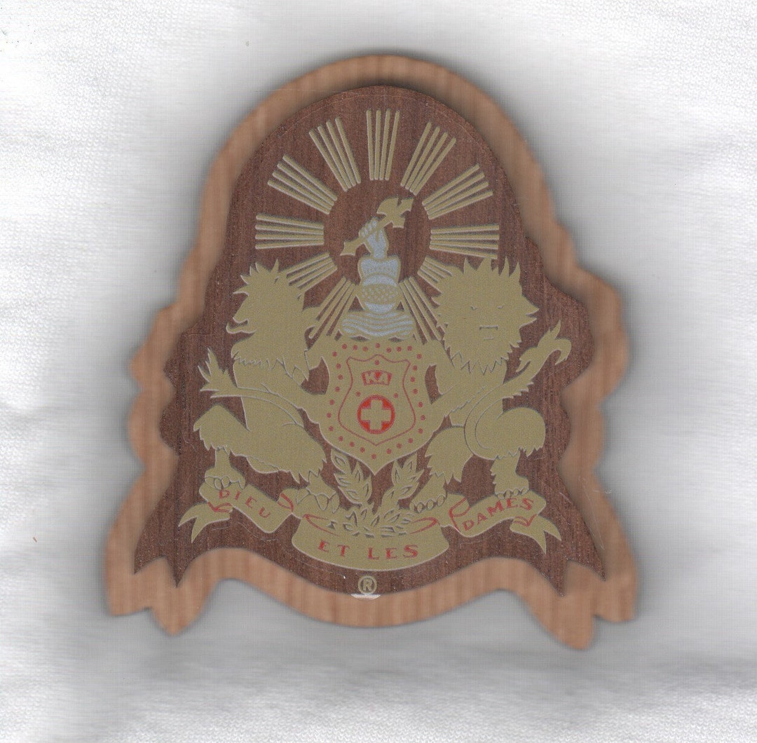 Kappa Alpha Order -- 3.5" Double Layer Wooden Crest - Etsy