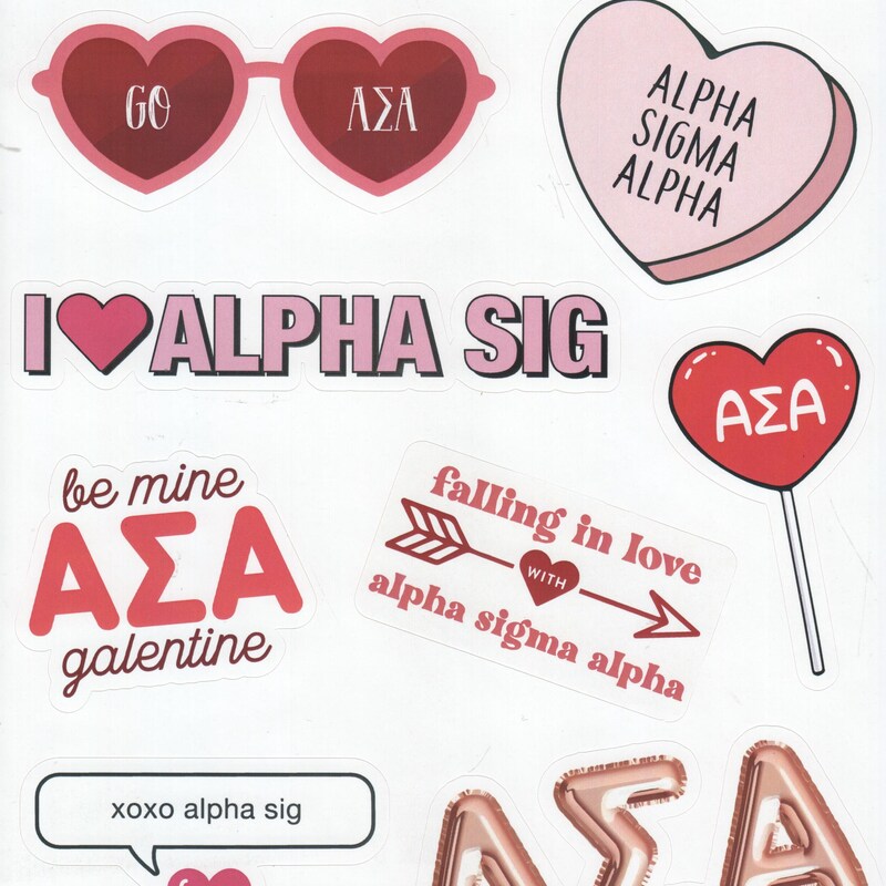 Alpha Sigma Alpha - Etsy