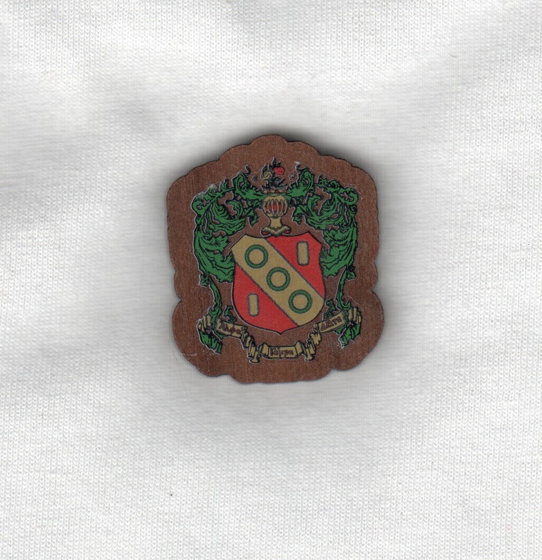 Alpha Gamma Delta -- 1.5" Mini Wood Crest - Etsy