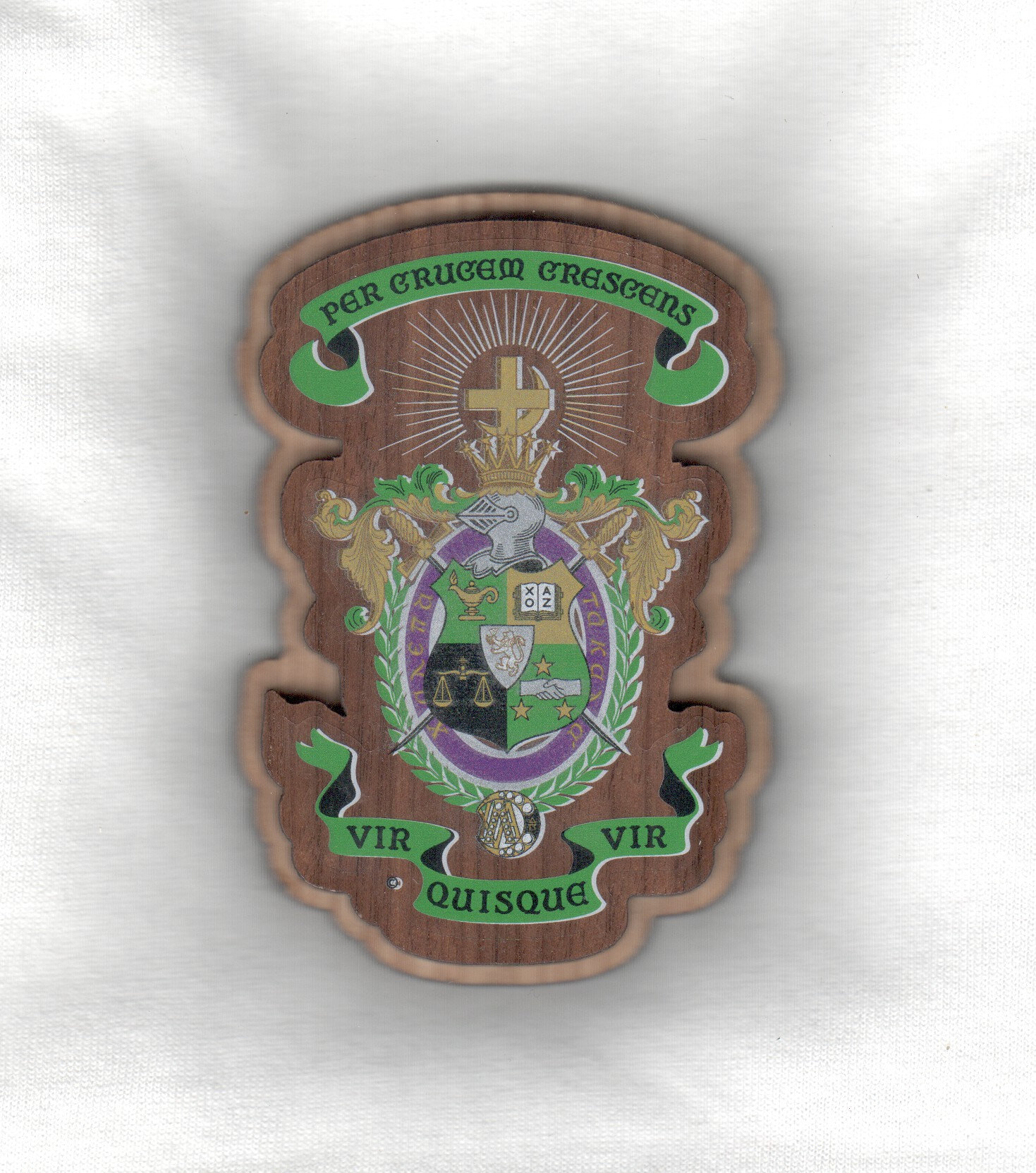 Lambda Chi Alpha -- 3.75" Double Layer Wooden Crest - Etsy