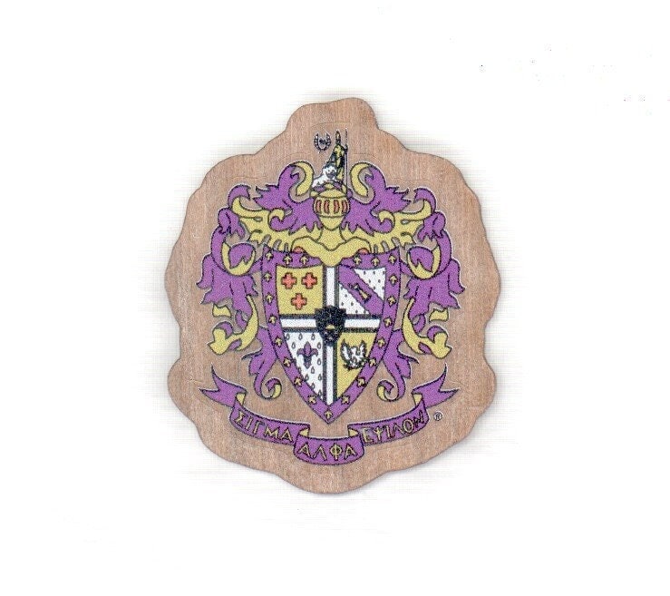 Sigma Alpha Epsilon 1.5 Mini Wood Crest - Etsy