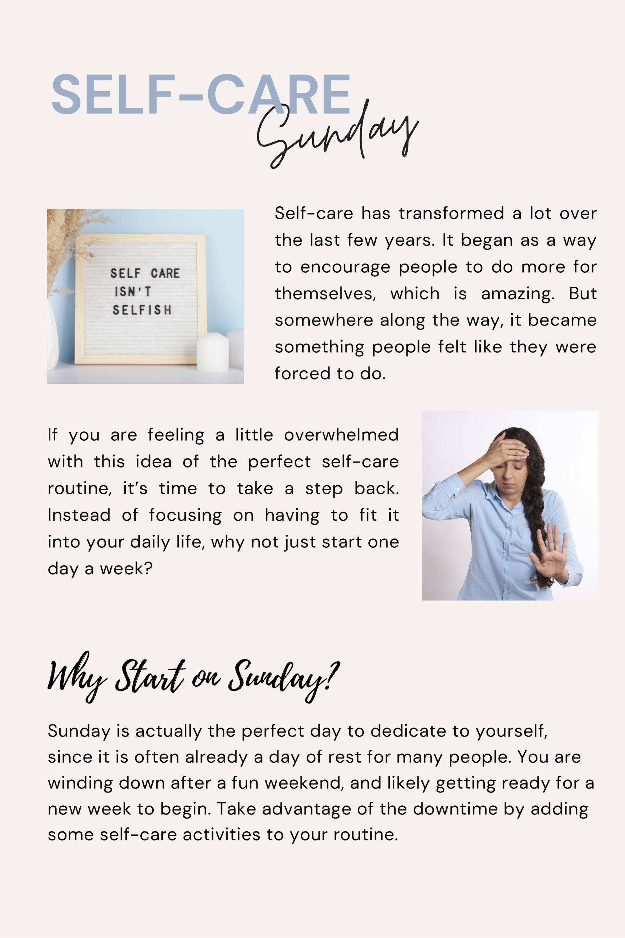 Self Care Sunday Self Care Plan Self Care Tips Self Care Strategies - Etsy