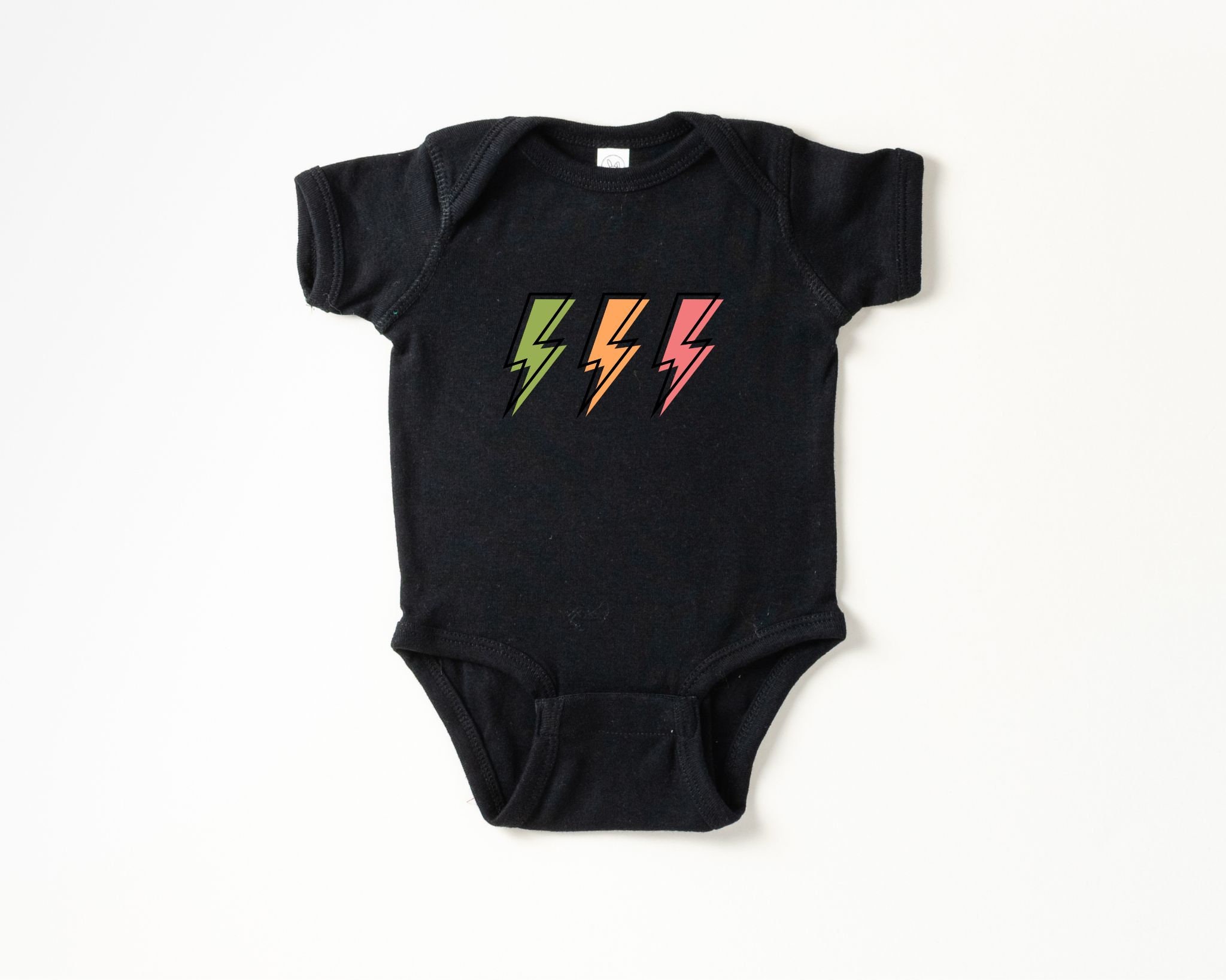 Lightning Bolt Baby Bodysuit, Baby Clothes, Baby Boy Clothes, Baby Girl ...