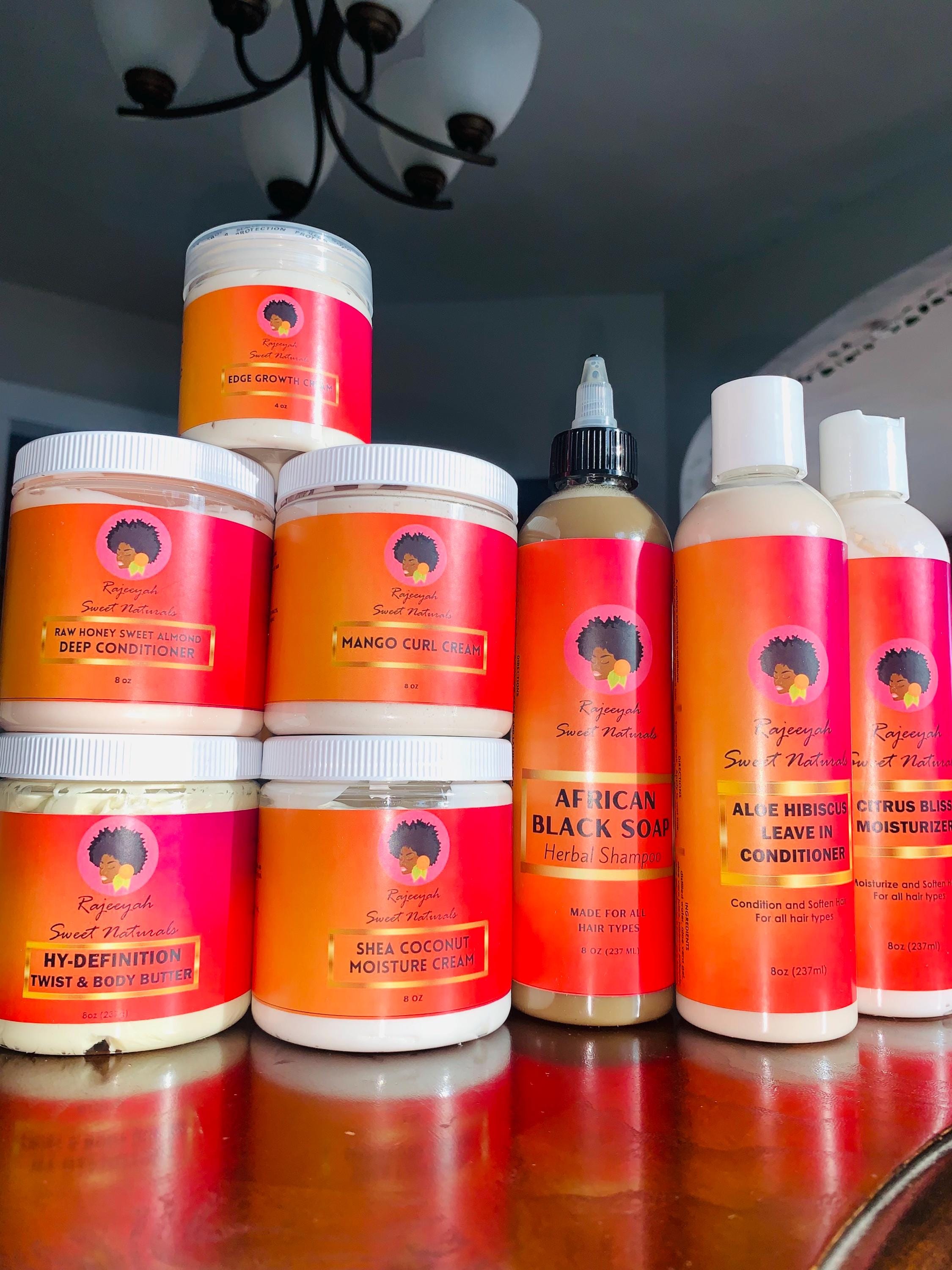 Curly Hair Products Gift Box - Etsy