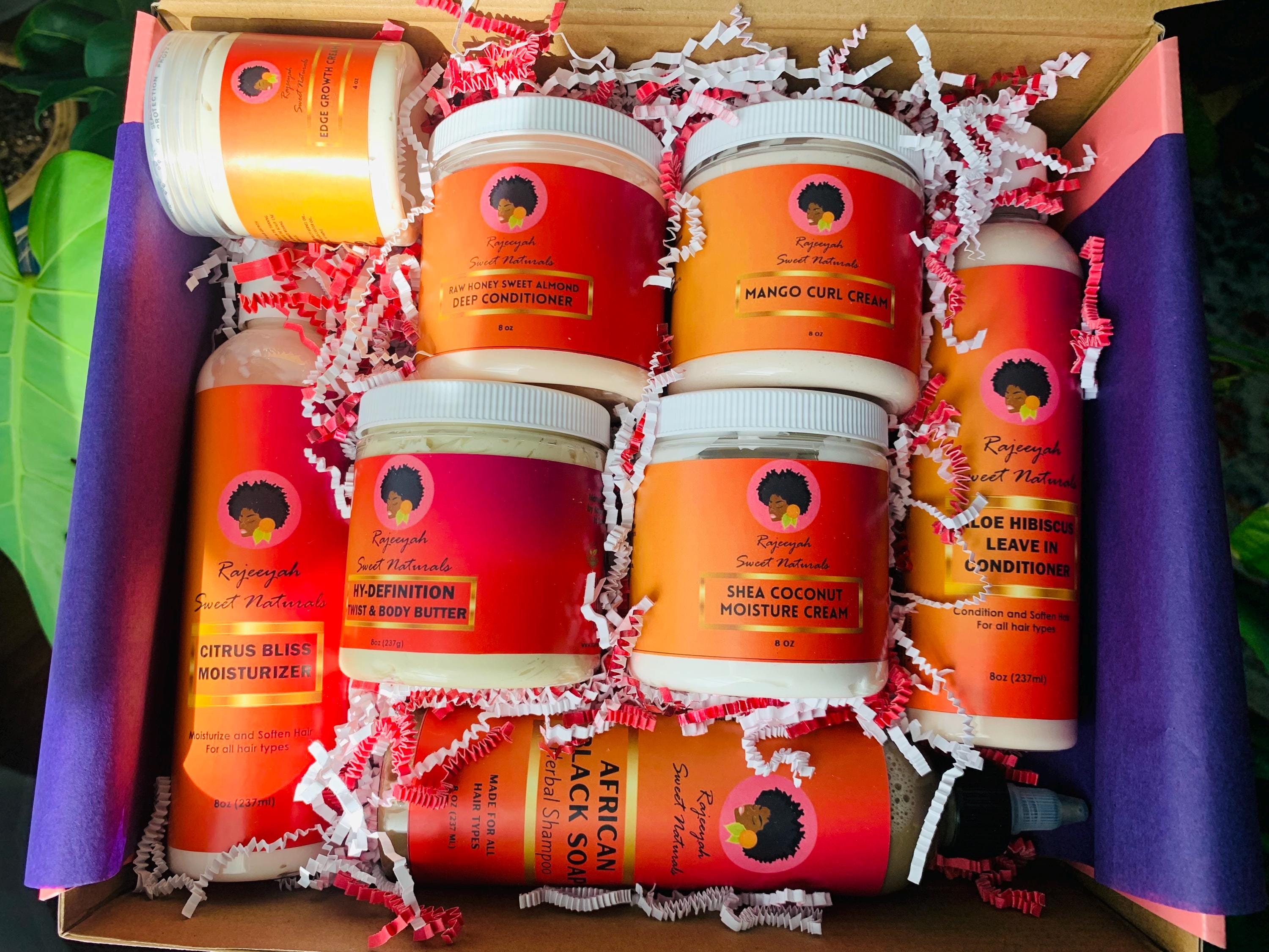 Curly Hair Products Gift Box - Etsy