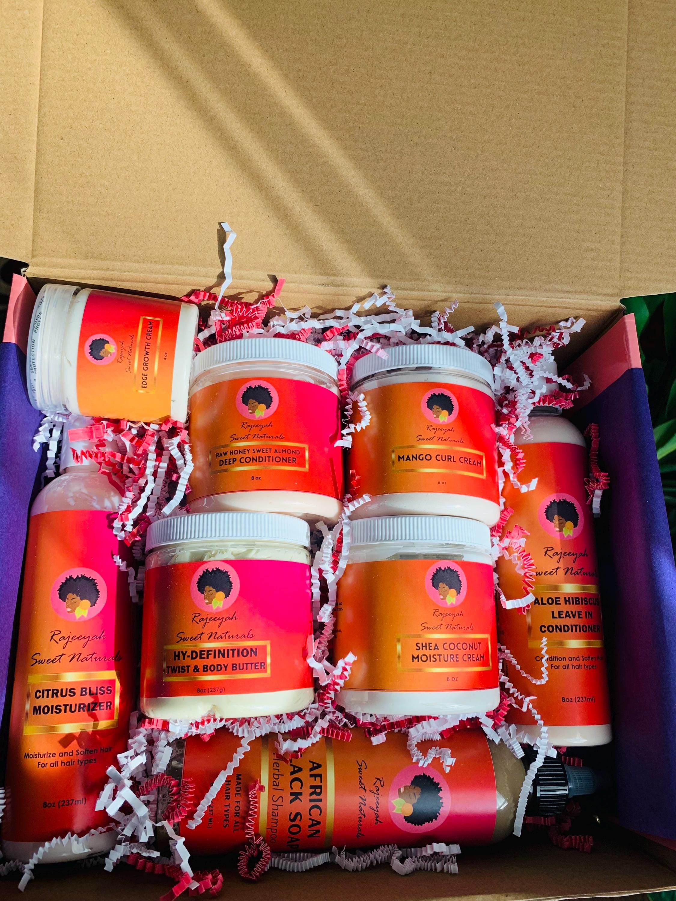 Curly Hair Products Gift Box - Etsy