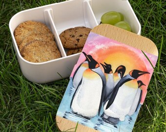 Penguin Lunch Box - Etsy UK