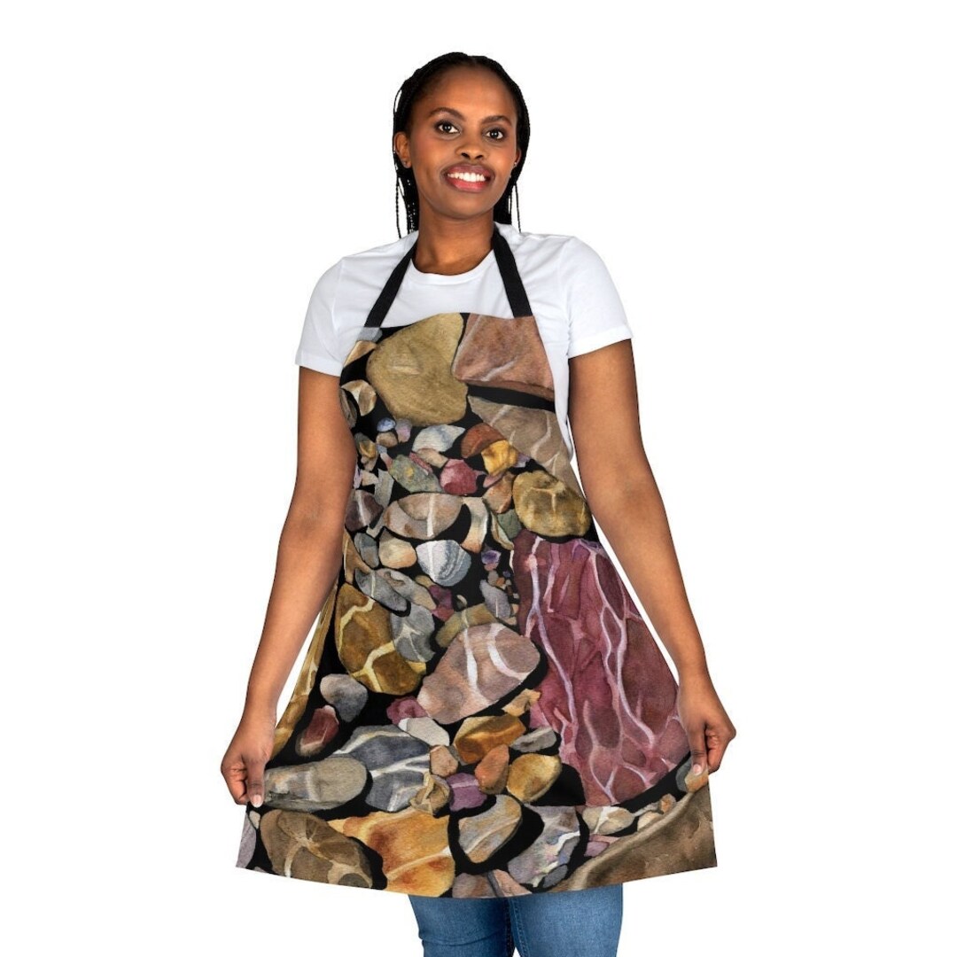 River Rock Cooking Apron, Baking Apron, Gardening Apron, Gift for Her ...