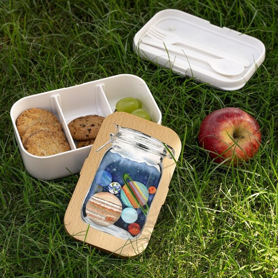 Space Bento Bento Box Lunch Box Snack Box - Etsy