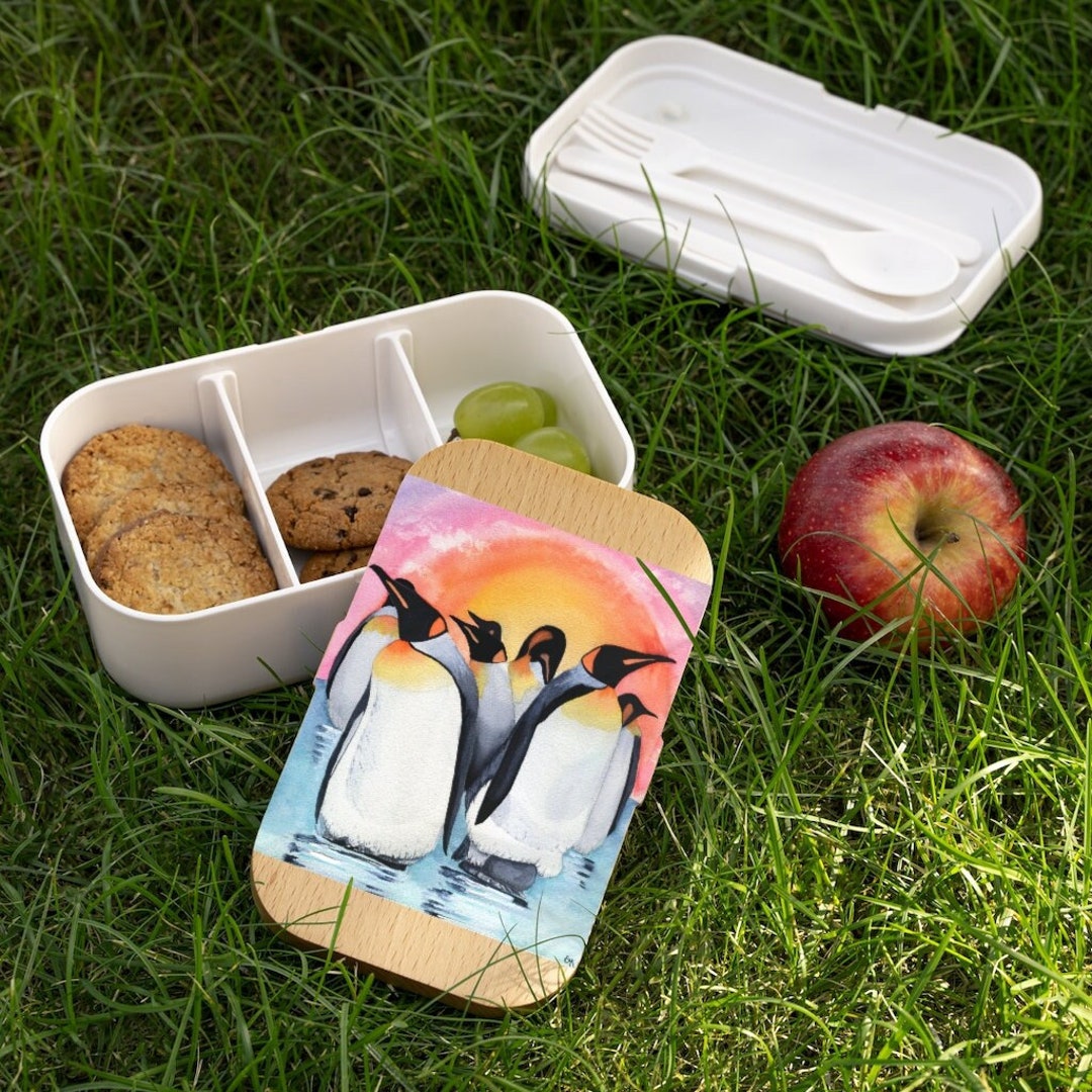 Penguin, Bento Box, Lunch Box, Snack Box - Etsy