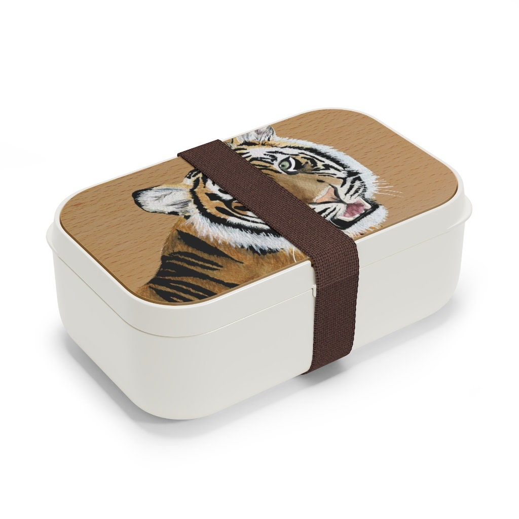 Tiger Bento Box, Lunch Box, Snack Box - Etsy