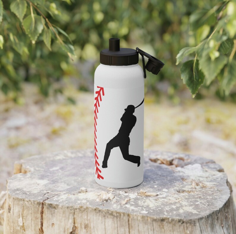 Custom Name Baseball Thermos, Stainless Steel Baseball Thermos, Custom ...