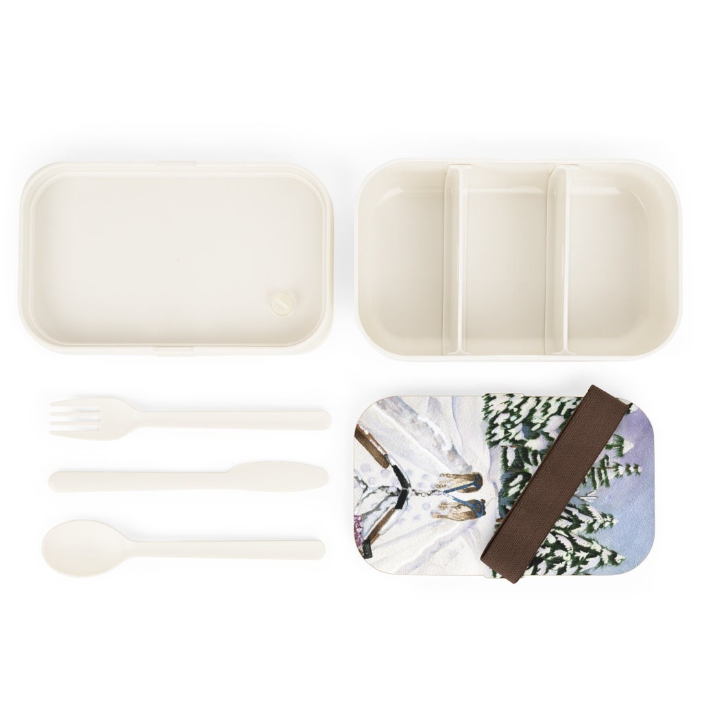 Canadian Dog Sled Bento Box, Lunch Box, Snack Box - Etsy