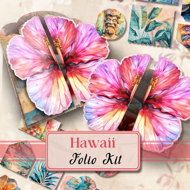 Hawaiian Scrapbook - Etsy