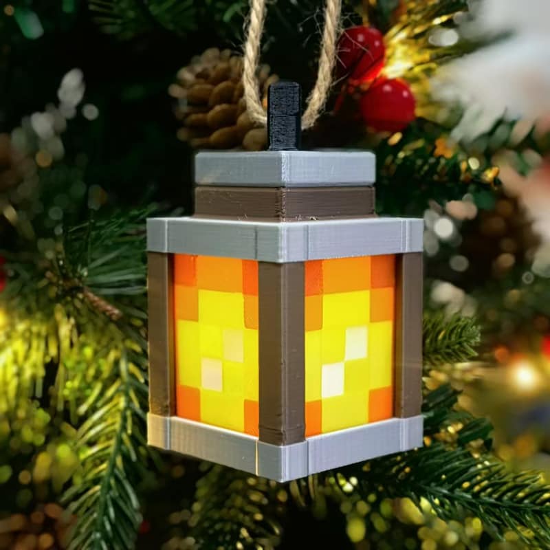 Mincraft Lantern - Etsy
