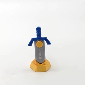 The Legend of Zelda Master Sword, 3D Printed Cute Master Sword, Mini ...