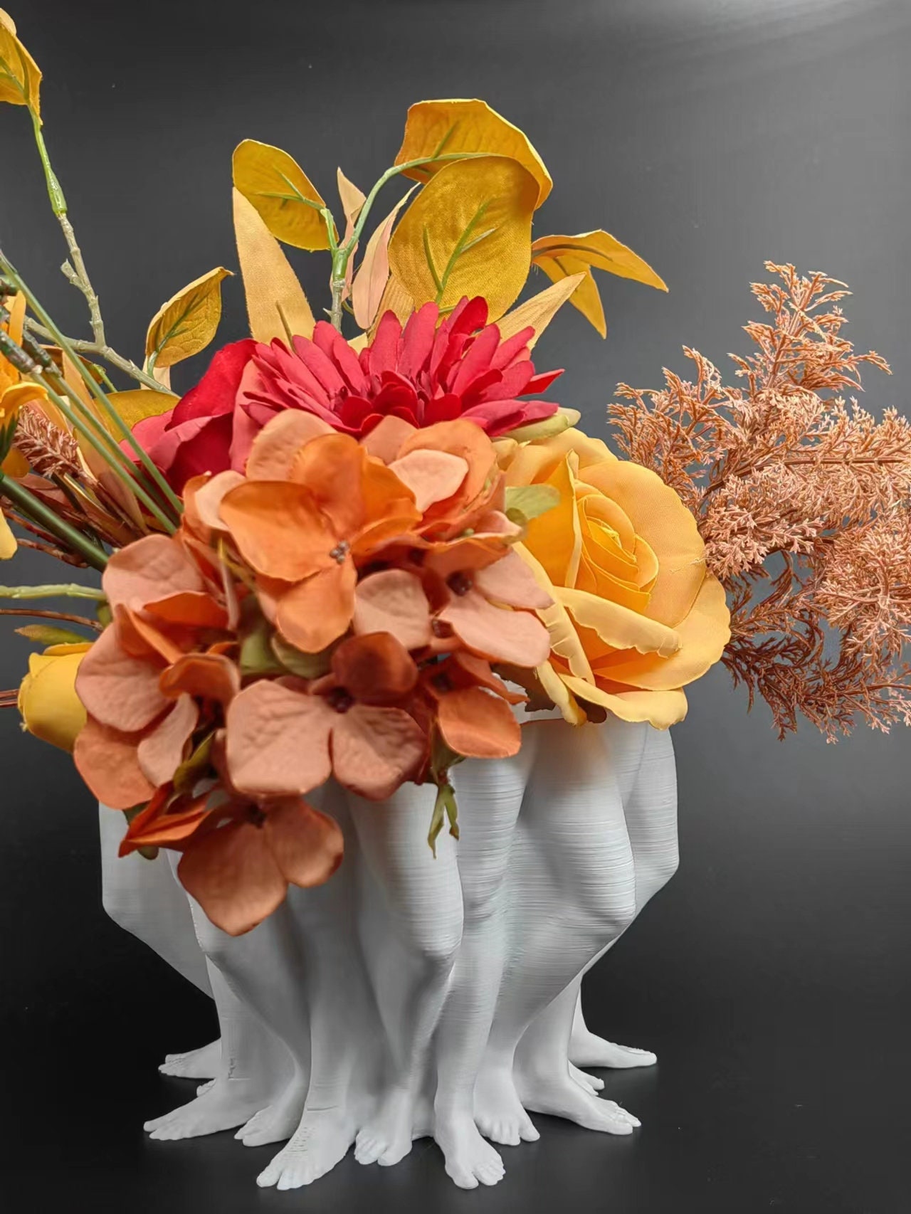 The Polyleg Planter Multi Legs Planter Unique Home Decor Abstract Plant Pot Indoor Planter ...