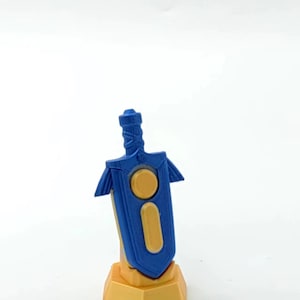 The Legend of Zelda Master Sword, 3D Printed Cute Master Sword, Mini ...