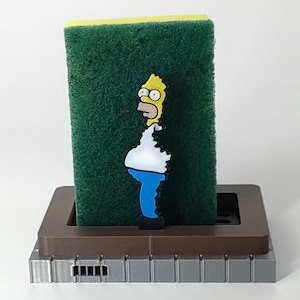 Homer Simpson Sponge Holder: 3D Printed Kitchen Accessory - Etsy