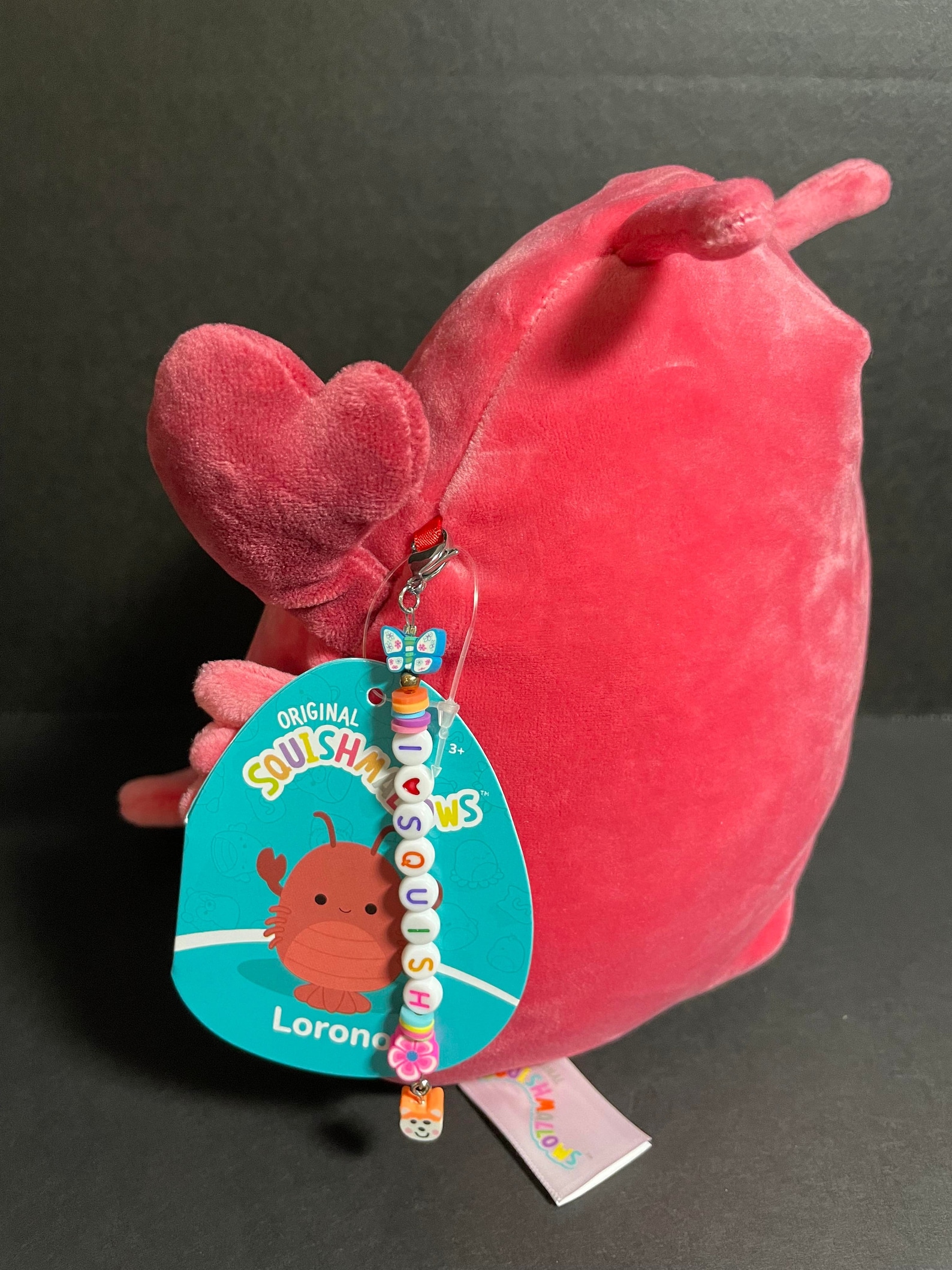 Squishmallow 8 Lorono Red Lobster W/custom Hand-made - Etsy