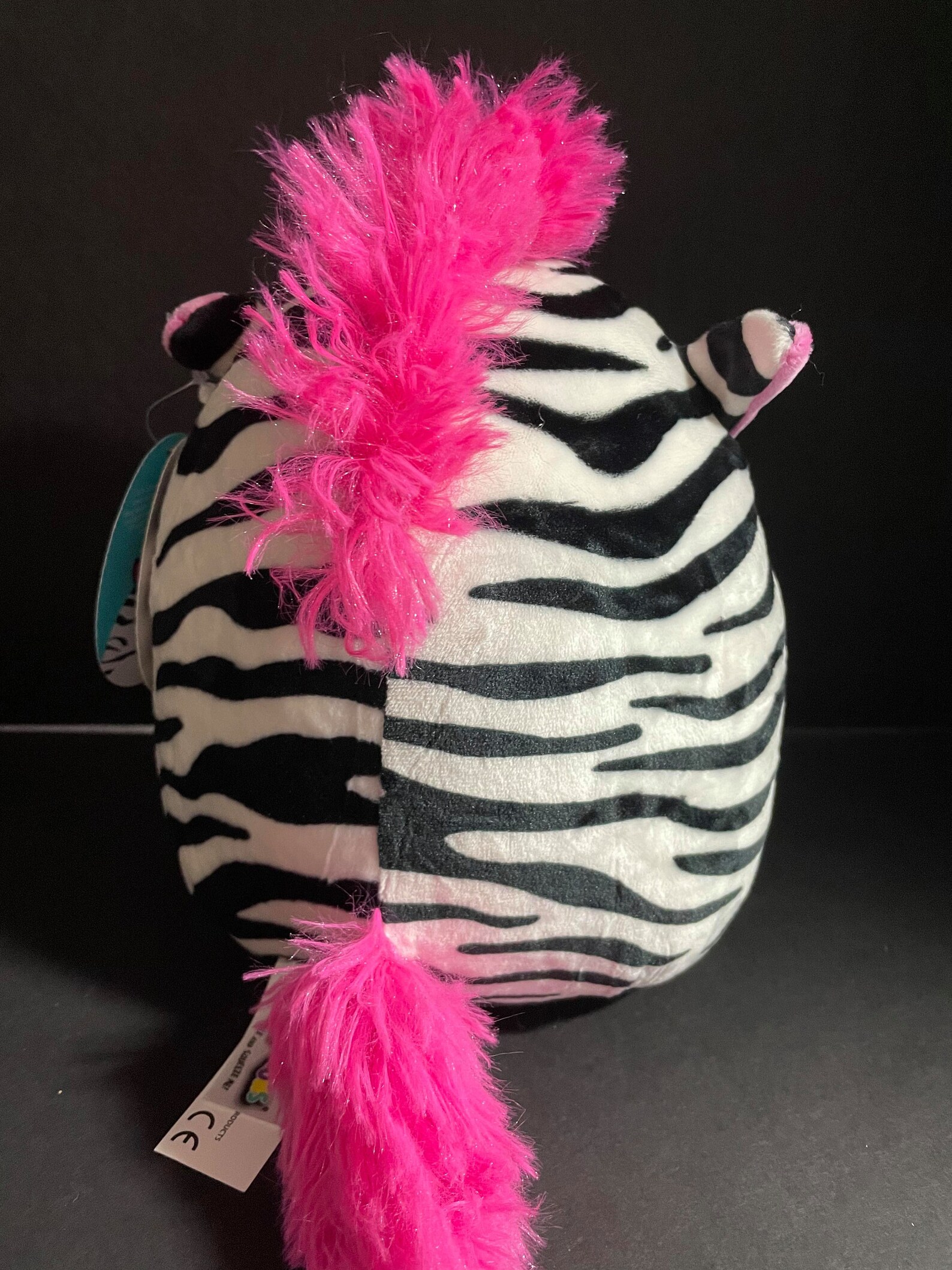 Squishmallow 8 Tracey Zebra Pink Mane & Tail W/custom - Etsy