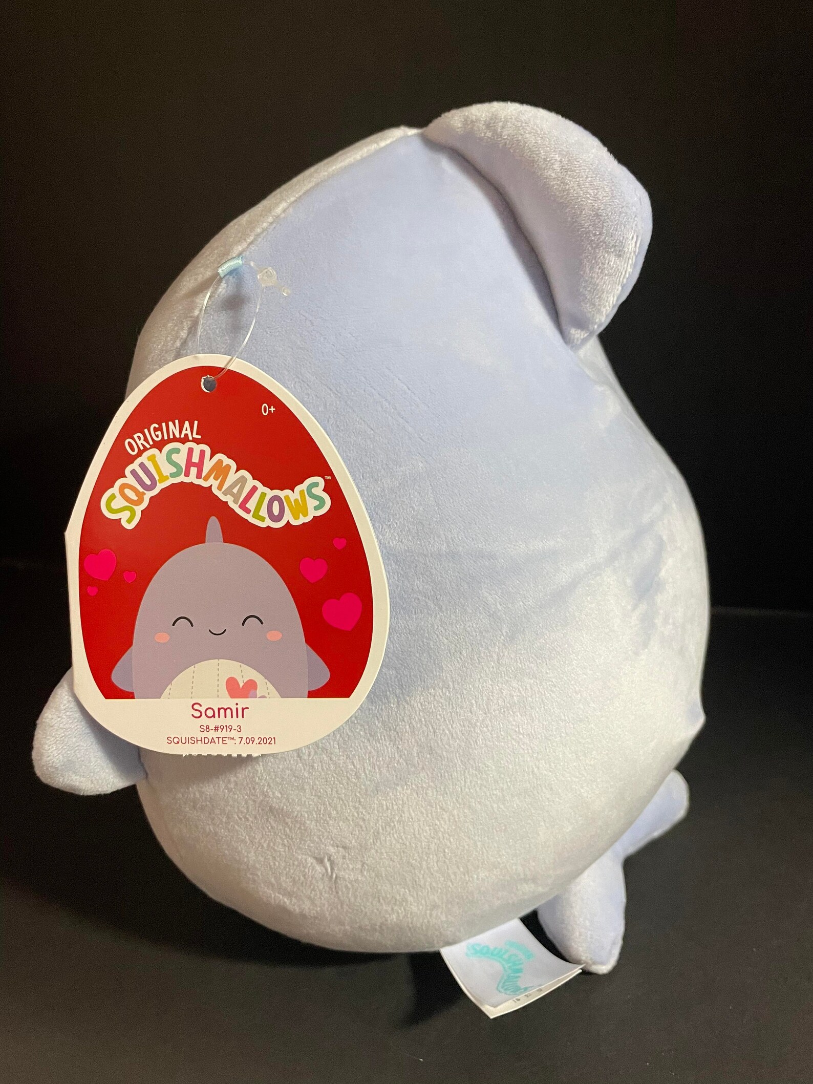 Squishmallow 5 Samir Whale W/custom Hand-made Beaded I - Etsy