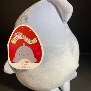 Squishmallow 5 Samir Whale W/custom Hand-made Beaded I - Etsy