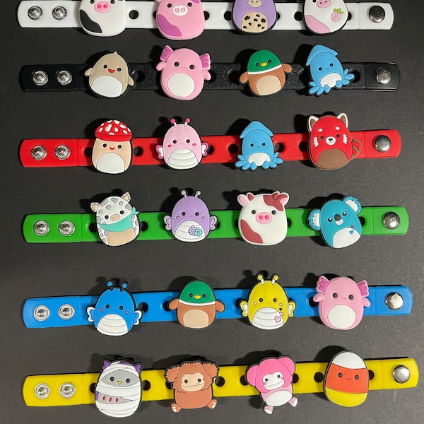 Squishmallow Charms Bracelet - Etsy