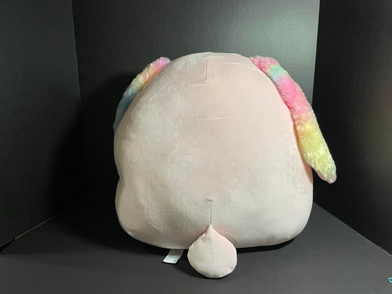 Squishmallow 16 Bop Bunny Rainbow Furry Ears W/custom - Etsy