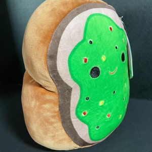 Squishmallow 8 Sinclair Avocado Toast W/custom Hand-made Beaded I Love ...